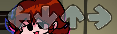 Transparent Grey Arrows V3!!! Mod for Friday Night Funkin' | FNF Mods