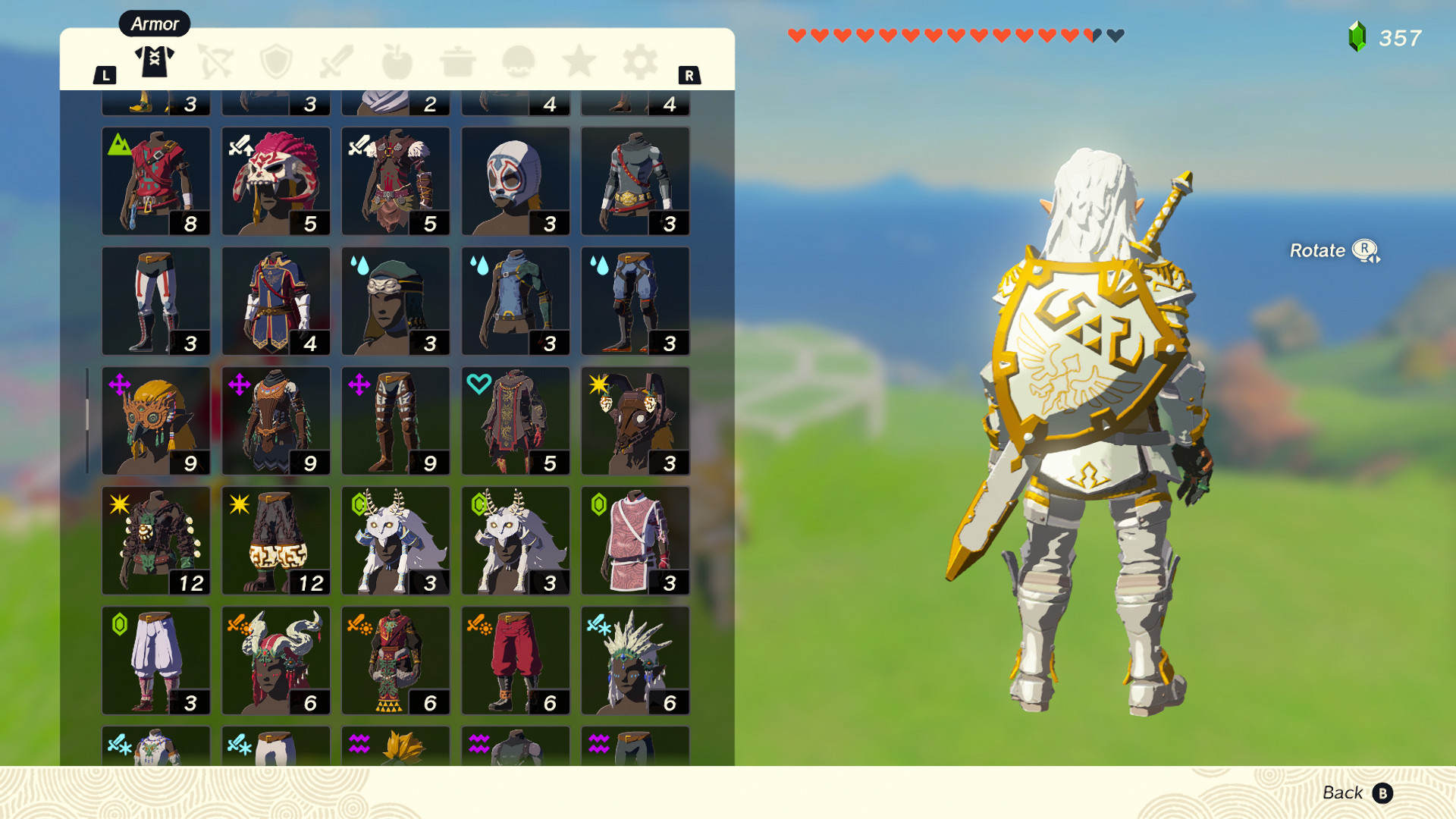 Celestial Hylian Shield Mod for The Legend of Zelda: Tears of the ...