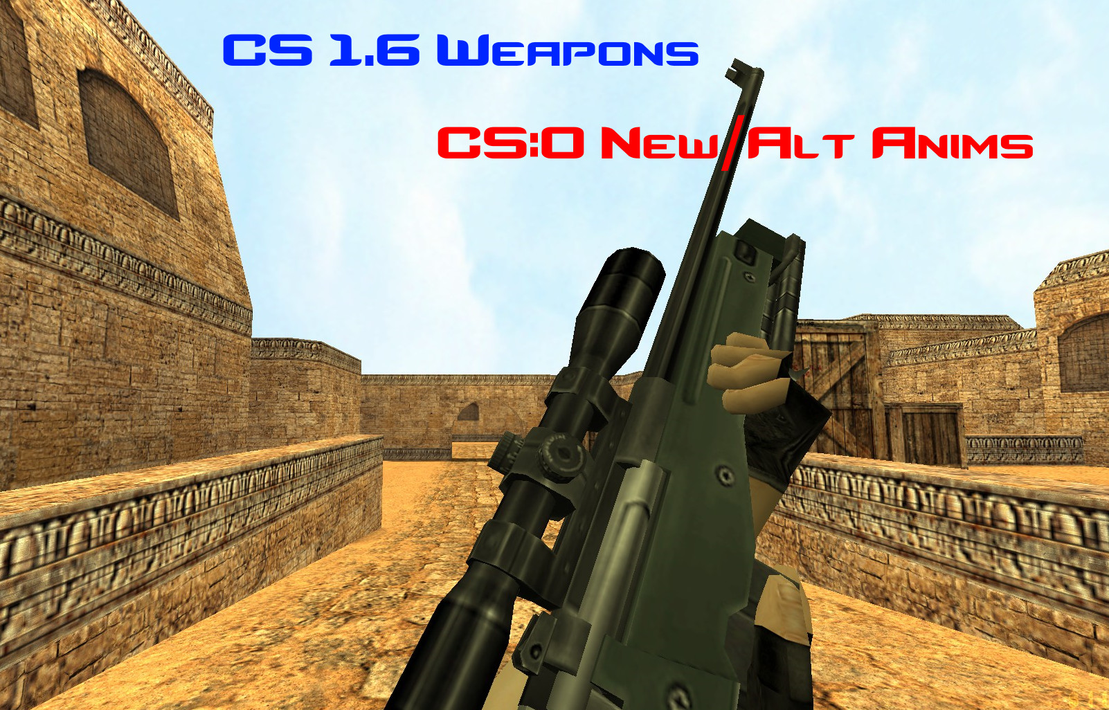 CS 1.6 Weapons | CS:O New/Alternative Animations Mod for Counter-Strike 1.6 | CS1.6 Mods