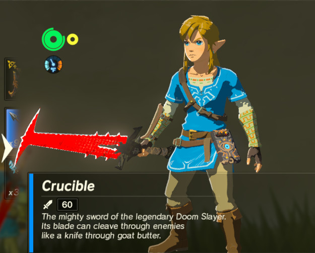 DOOM Eternal Crucible [Standalone] Mod for The Legend of Zelda: Breath ...