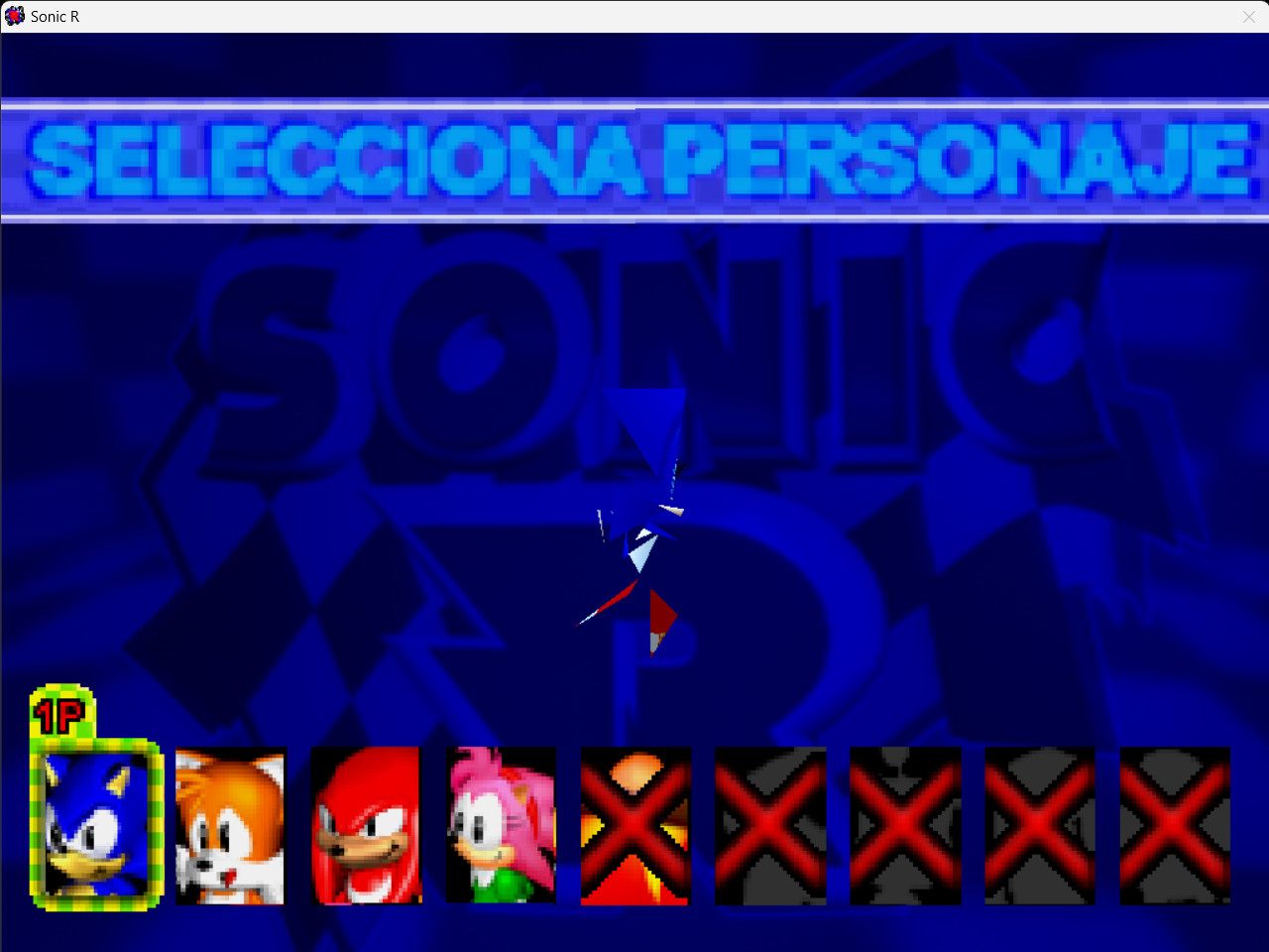 LOW POLY SONIC Mod for Sonic R | SR Mods