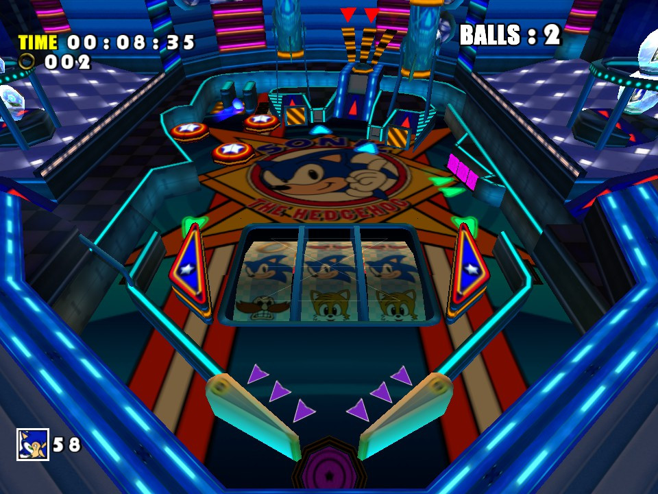 American Localized Sonic Slots Pinball Mod for Sonic Adventure DX ...