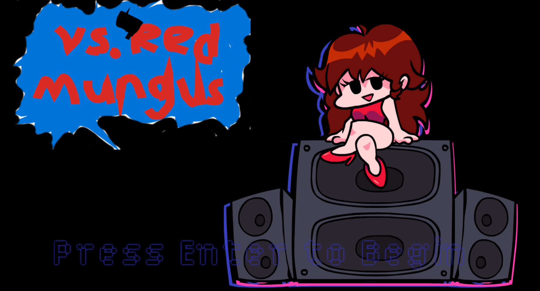 Vs Red Mungus V1 (maybe) Mod for Friday Night Funkin' | FNF Mods