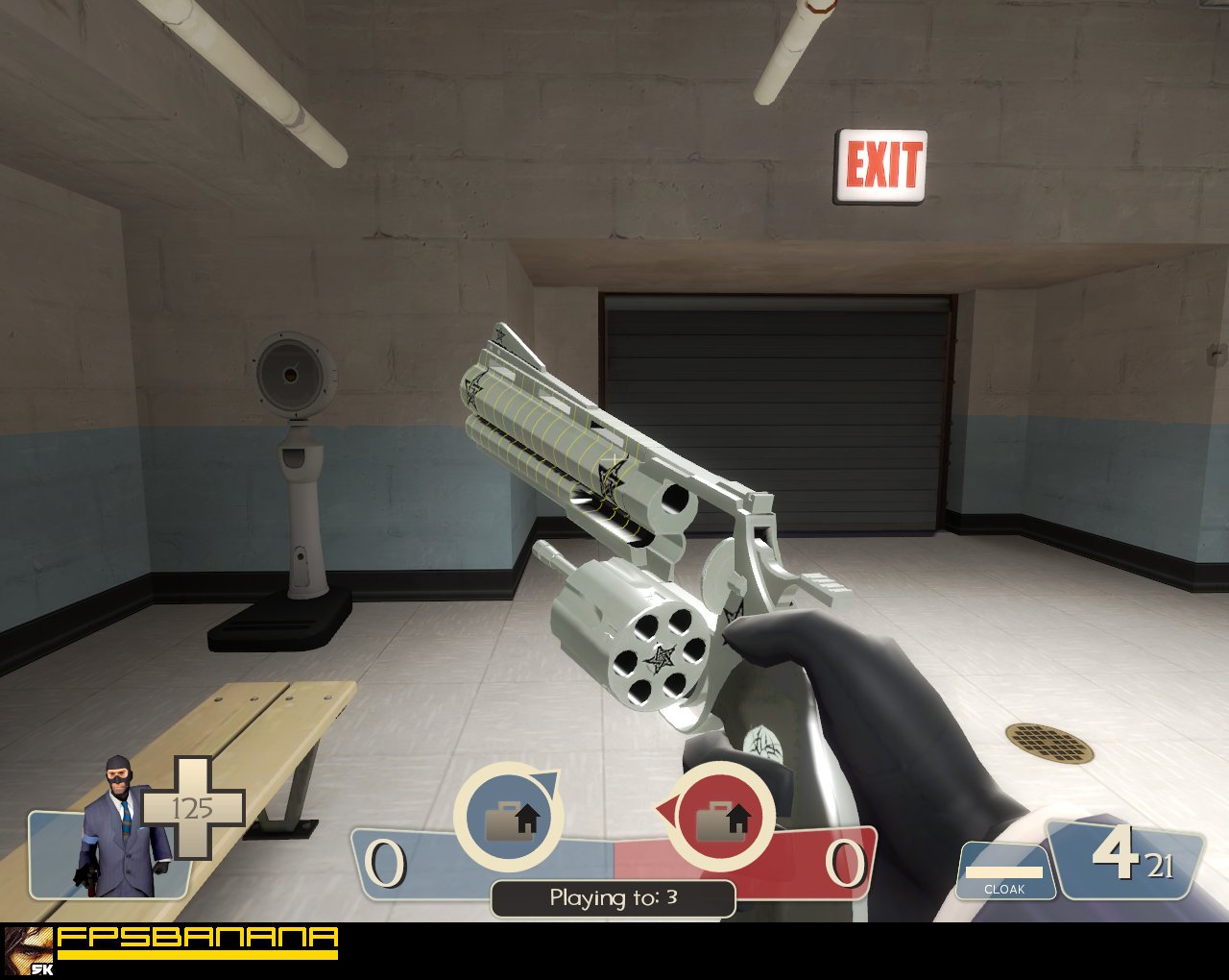 Five Star Quicksilver Revolver [Team Fortress 2] [Mods]