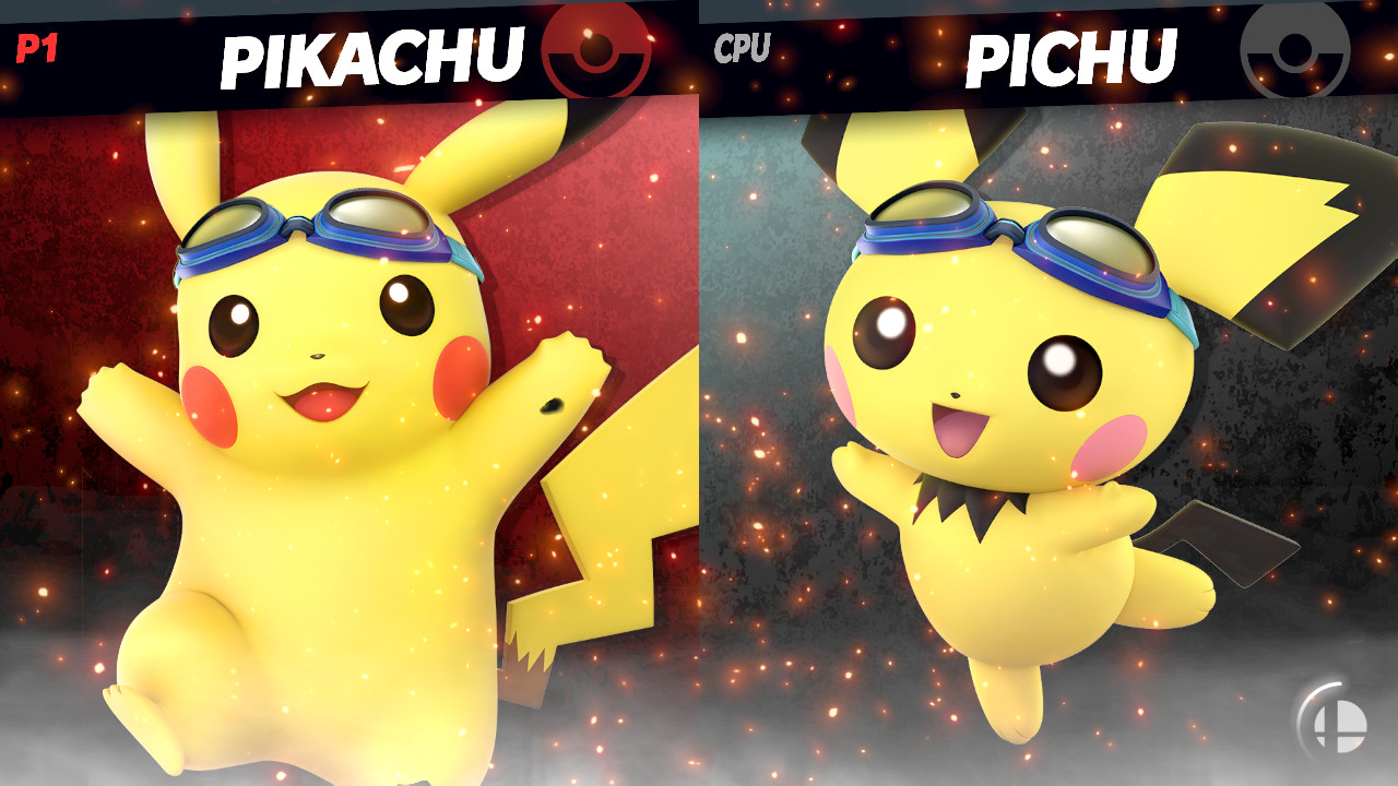 Swim Goggles Pikachu Mod for Super Smash Bros. Ultimate | SSBU Mods