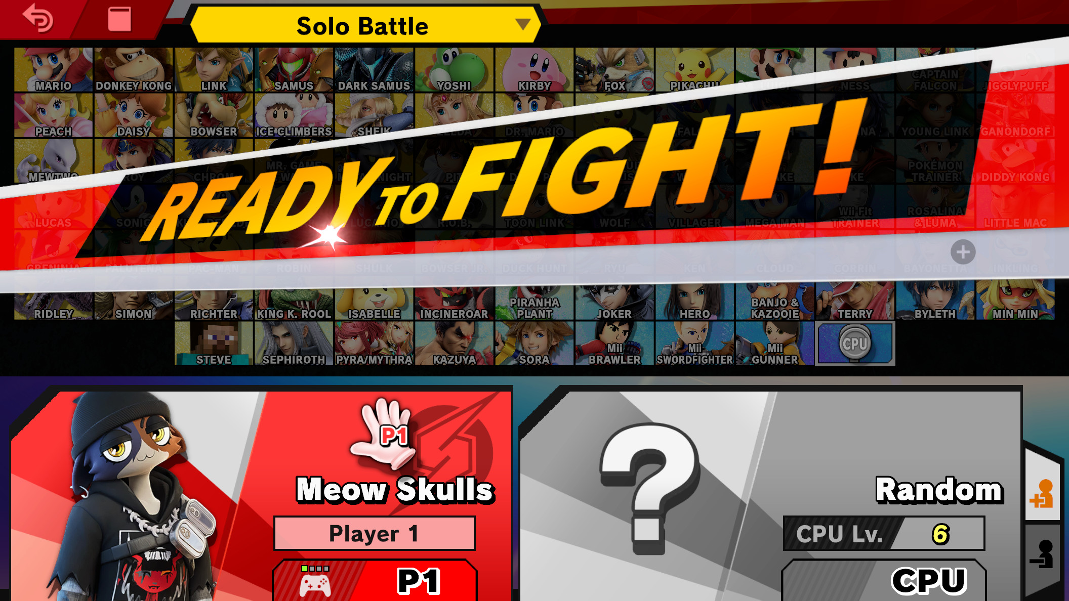 Meow Skulls Mod for Super Smash Bros. Ultimate | SSBU Mods
