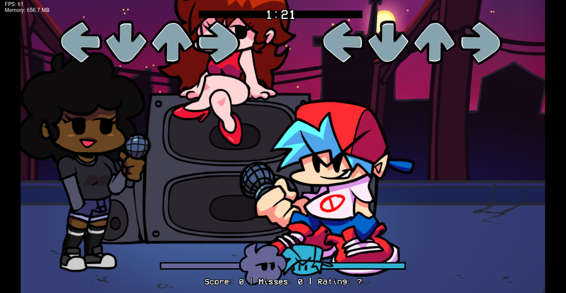 FNF vs Carol psych engine port(With original dia) Mod for Friday Night ...