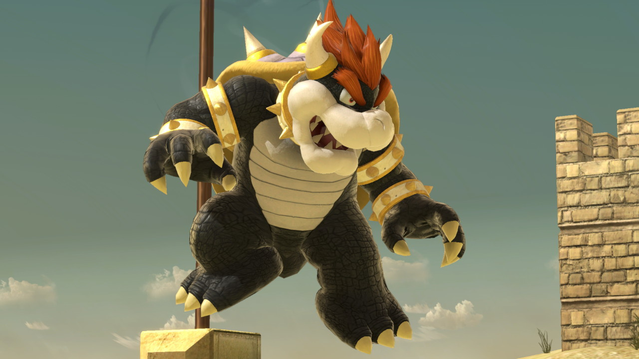 Black & White Bowser (Super Smash Bros. Brawl) Mod for Super Smash Bros. Ultimate | SSBU Mods