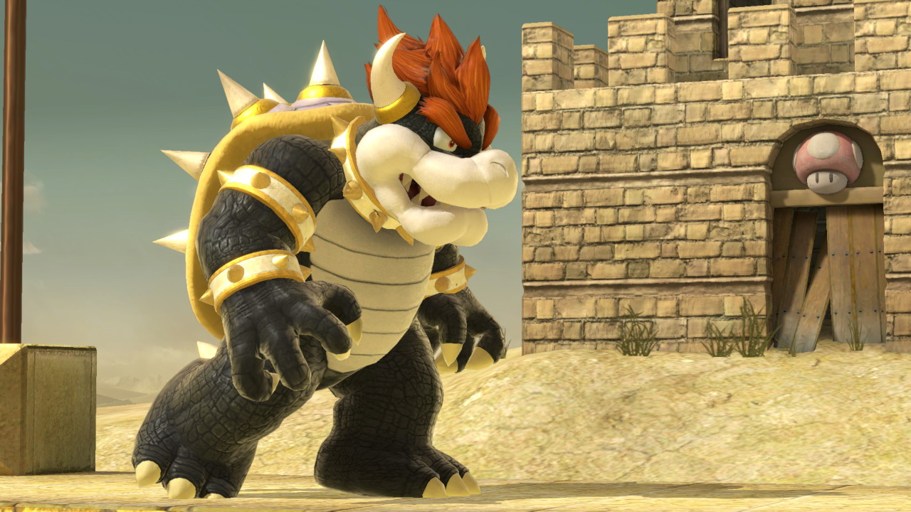 Black & White Bowser (Super Smash Bros. Brawl) Mod for Super Smash Bros. Ultimate | SSBU Mods