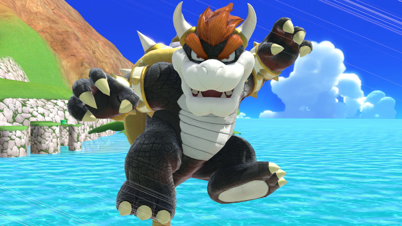 Black & White Bowser (Super Smash Bros. Brawl) Mod for Super Smash Bros. Ultimate | SSBU Mods