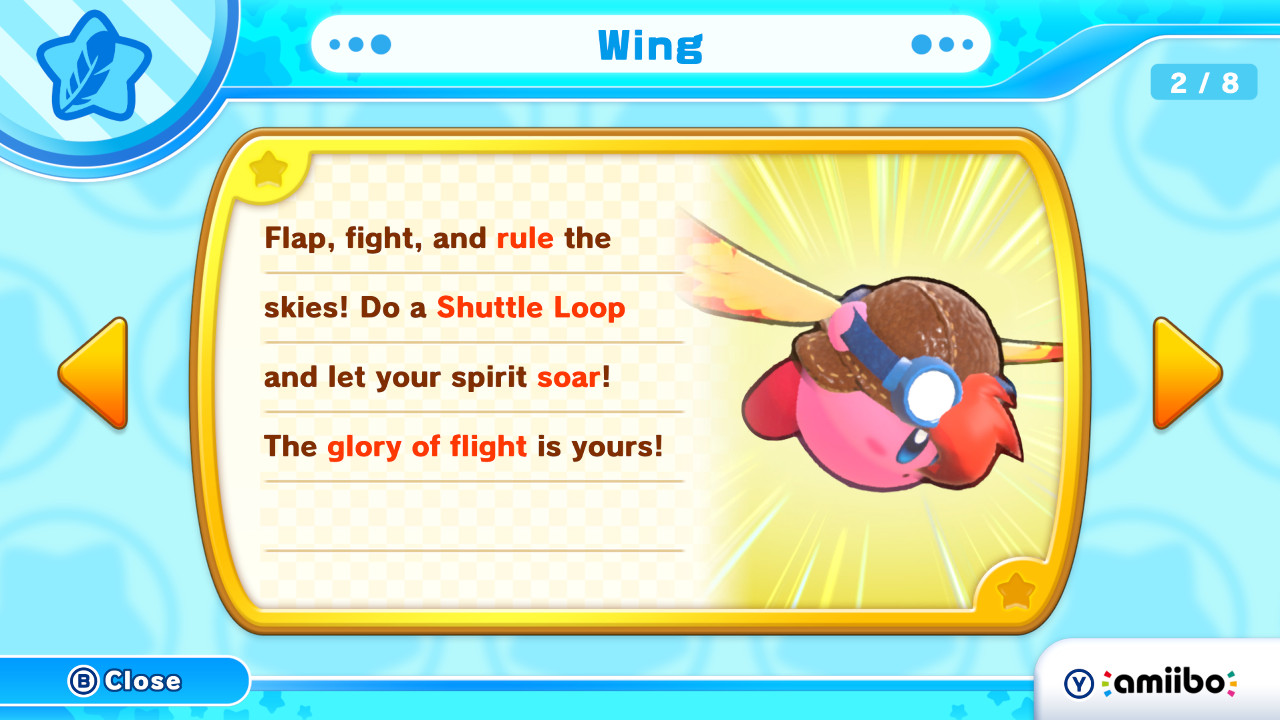 Wing Hat Redesign Mod for Kirby's Return to Dreamland Deluxe | KRTDD Mods