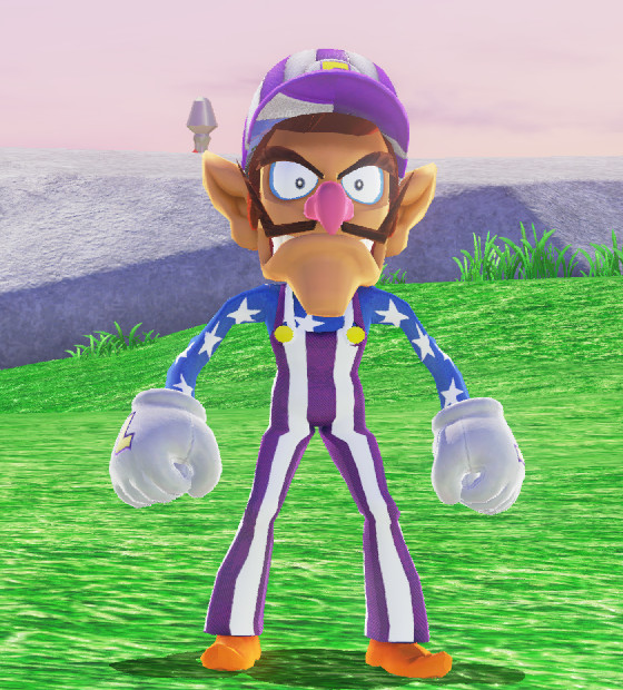 Ice Waluigi