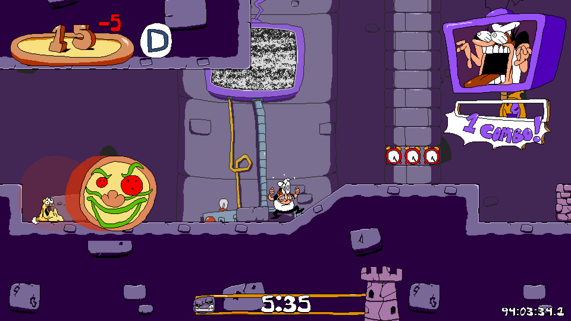 Pizzaface on all escapes (WORKS WITH CTOP AND WAR) Mod for Pizza Tower ...