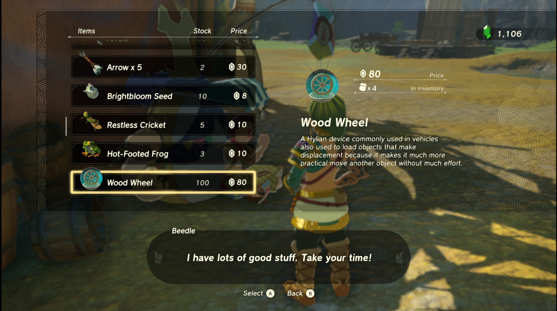 Wood Wheel Capsule Zonai Standalone Mod for The Legend of Zelda: Tears ...