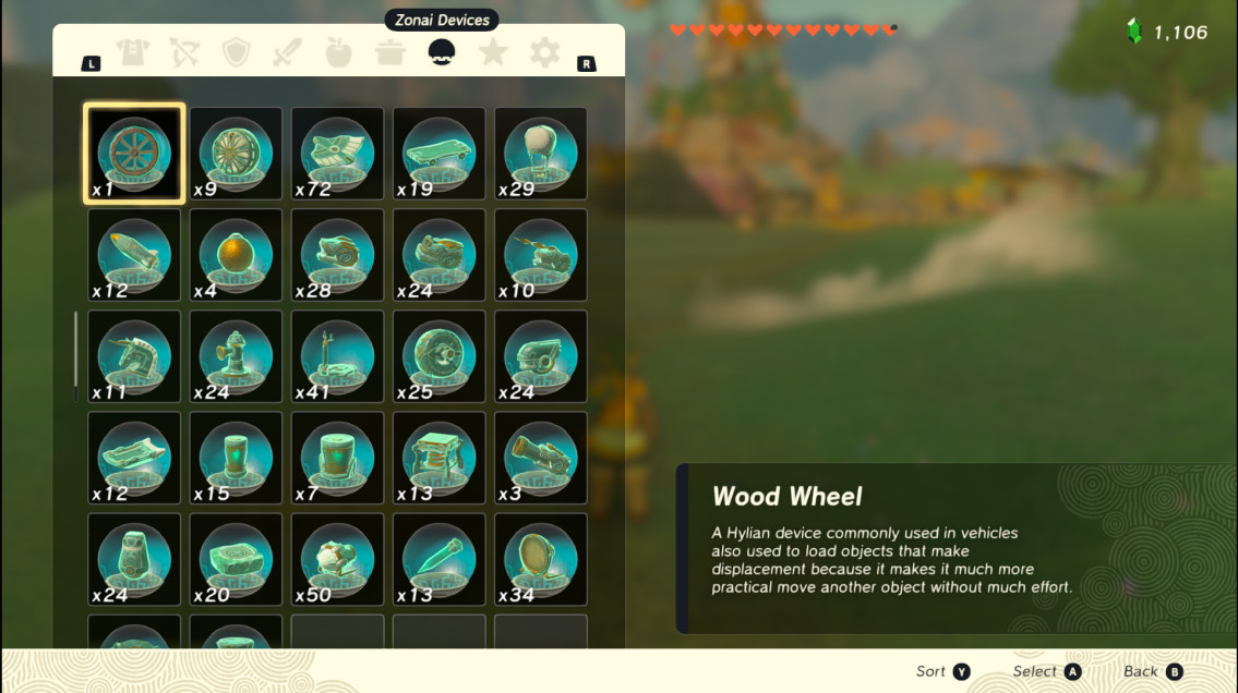 Wood Wheel Capsule Zonai Standalone Mod for The Legend of Zelda: Tears ...