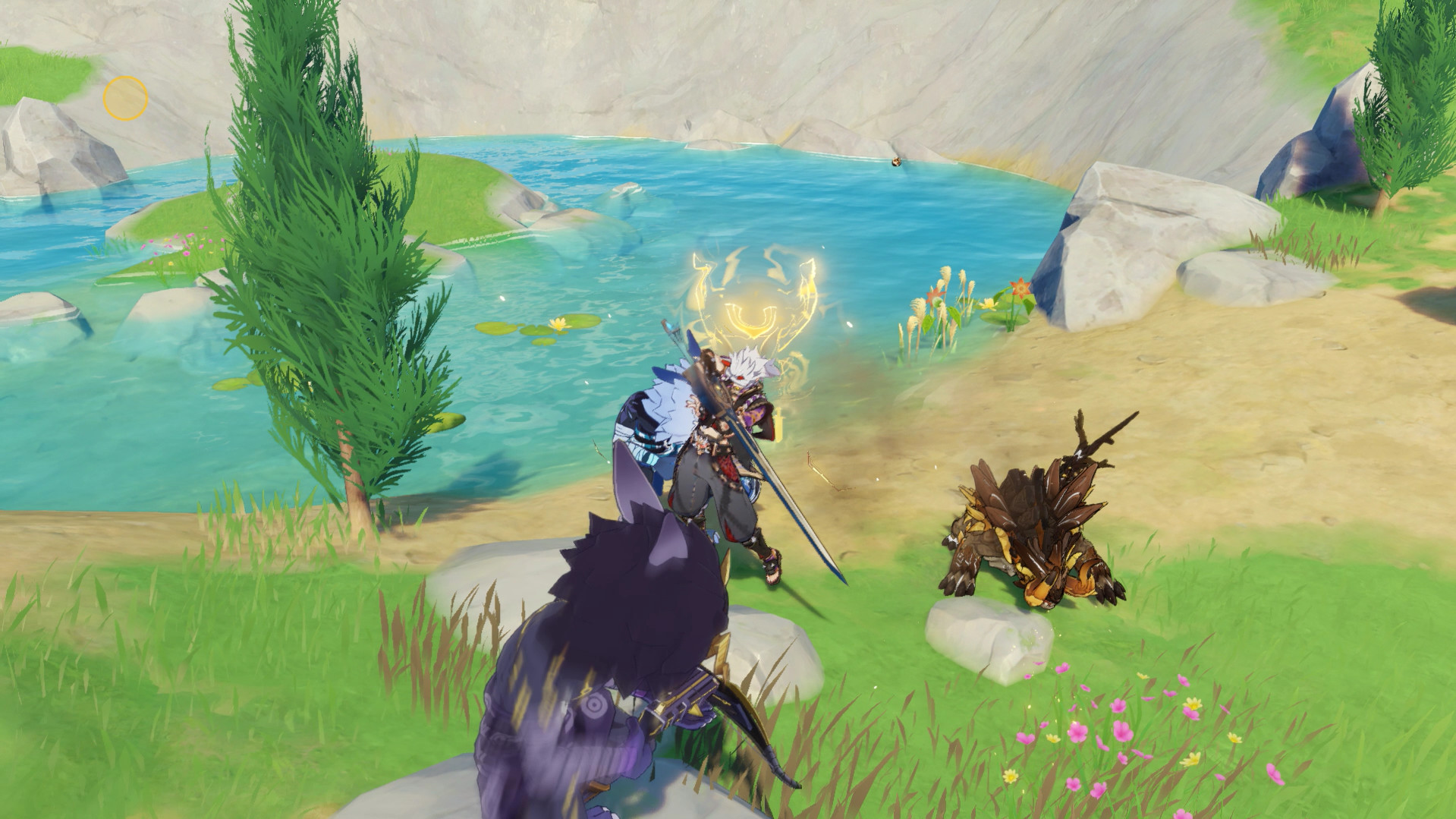 Azhdaha over Ushi Mod for Genshin Impact | GI Mods