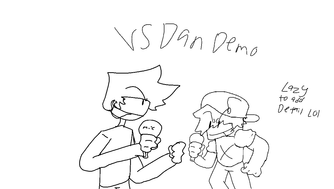 VS Dan(DEMO) Mod for Friday Night Funkin' | FNF Mods
