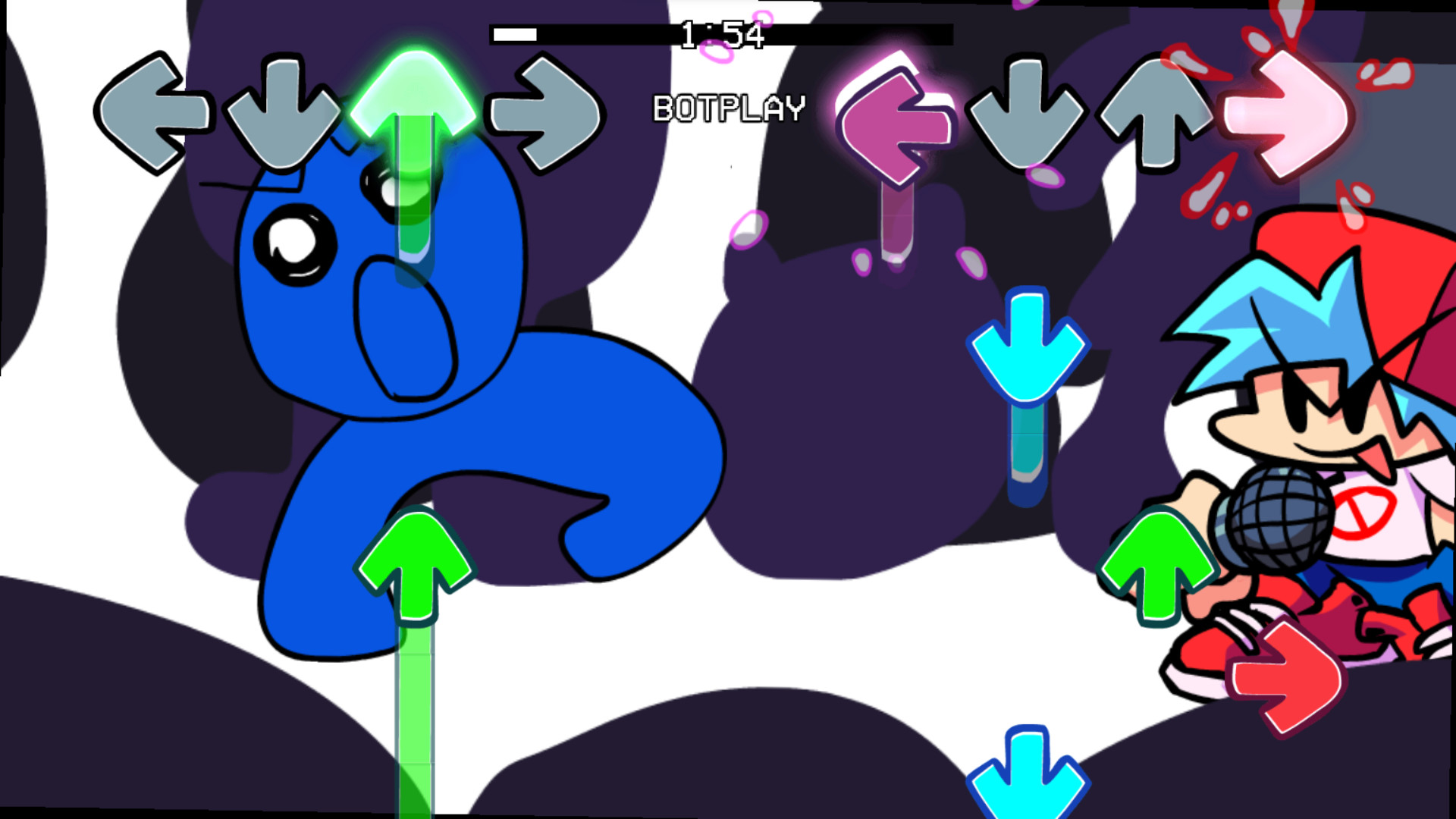 FNF' VS DAN V2: THE REPOOPED UPDATE FULL RELEASE Mod for Friday Night ...