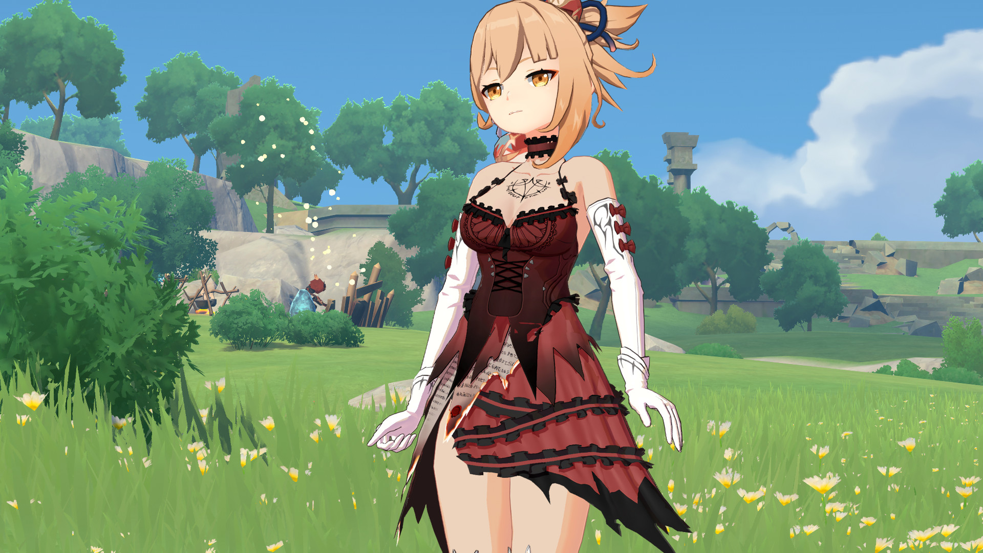 [Yoimiya]Lucia plume cosplay Mod for Genshin Impact | GI Mods
