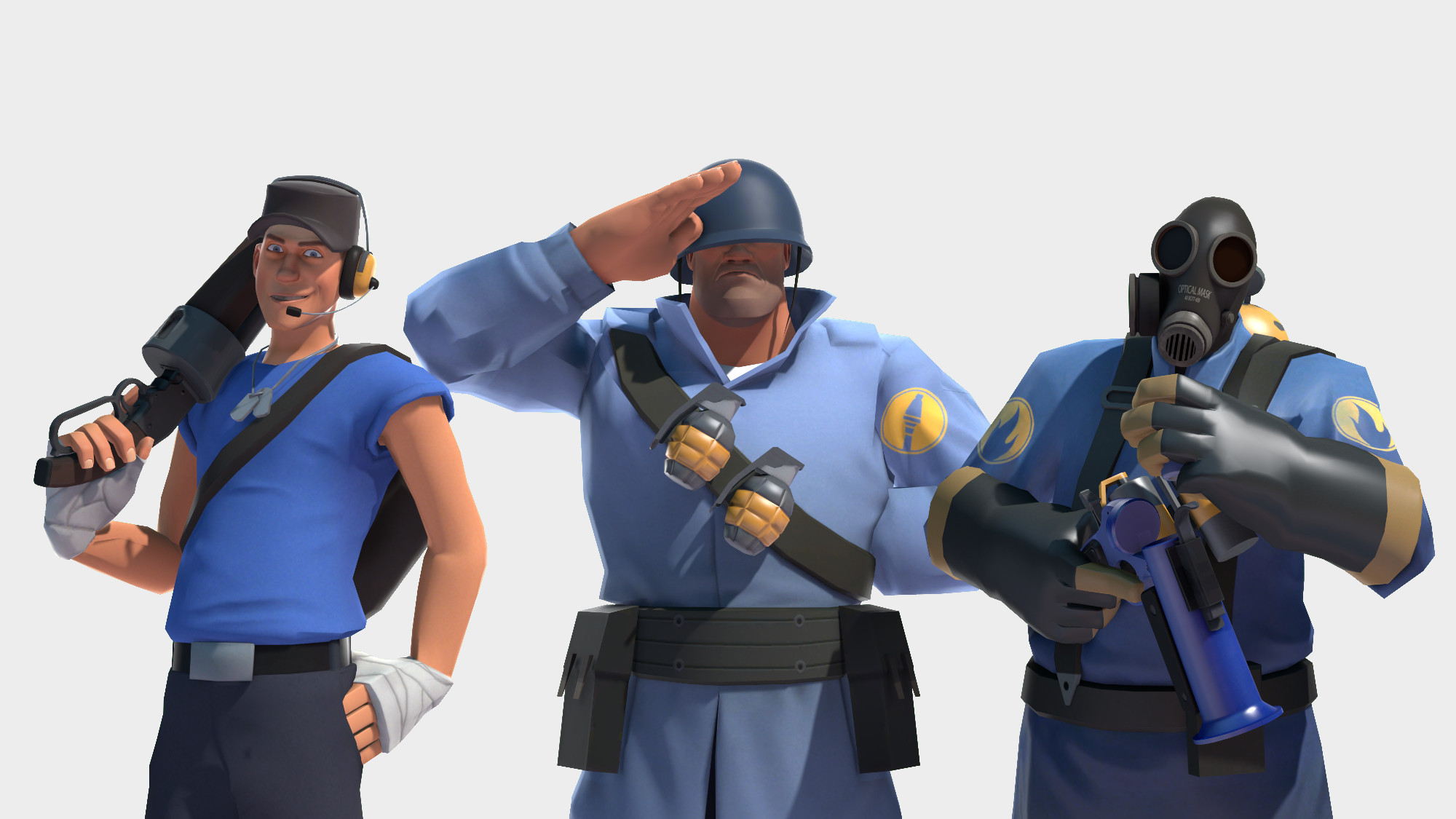 Hue24 - BLU Team Recolor Mod for Team Fortress 2 Classified ...