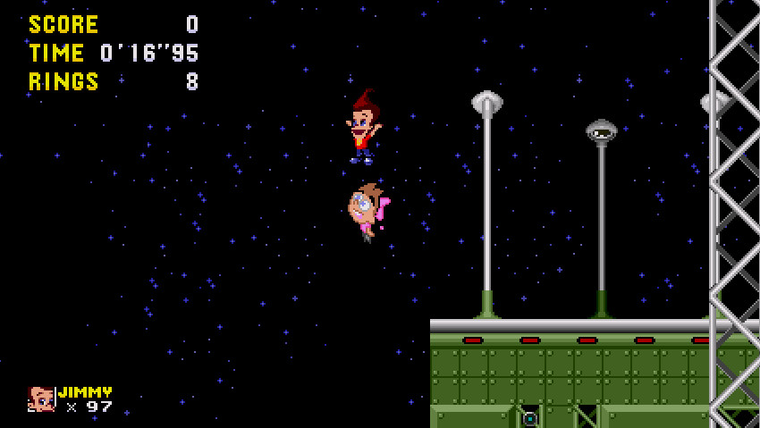 Jimmy Neutron the Boy Genius Forever Mod for Sonic the Hedgehog Forever ...