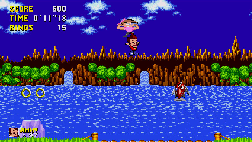 Jimmy Neutron the Boy Genius Forever Mod for Sonic the Hedgehog Forever ...