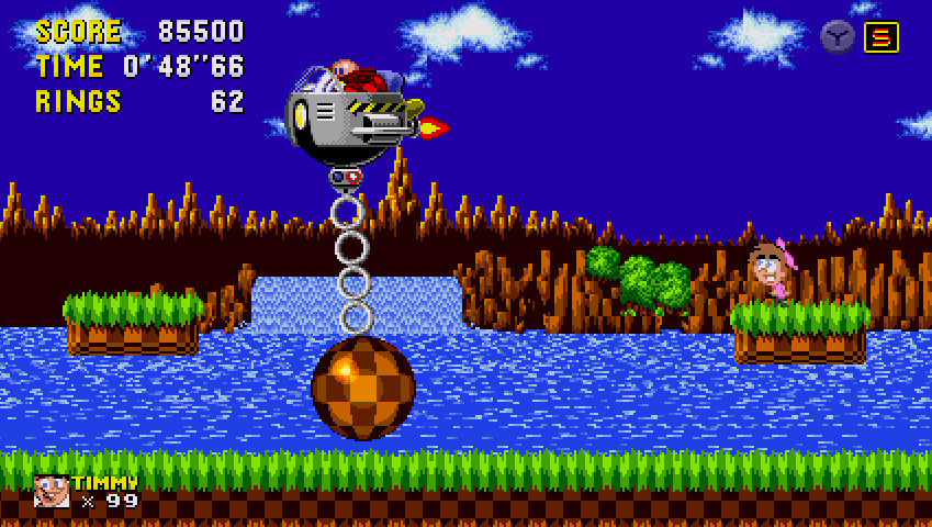 Jimmy Neutron the Boy Genius Forever Mod for Sonic the Hedgehog Forever ...