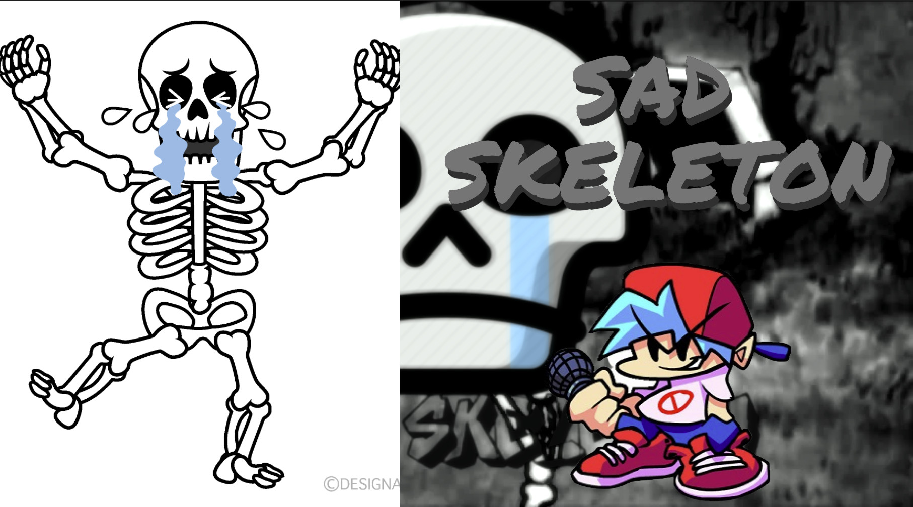 Friday Night Funkin Vs Sad Skeleton Mod Mod for Friday Night Funkin ...