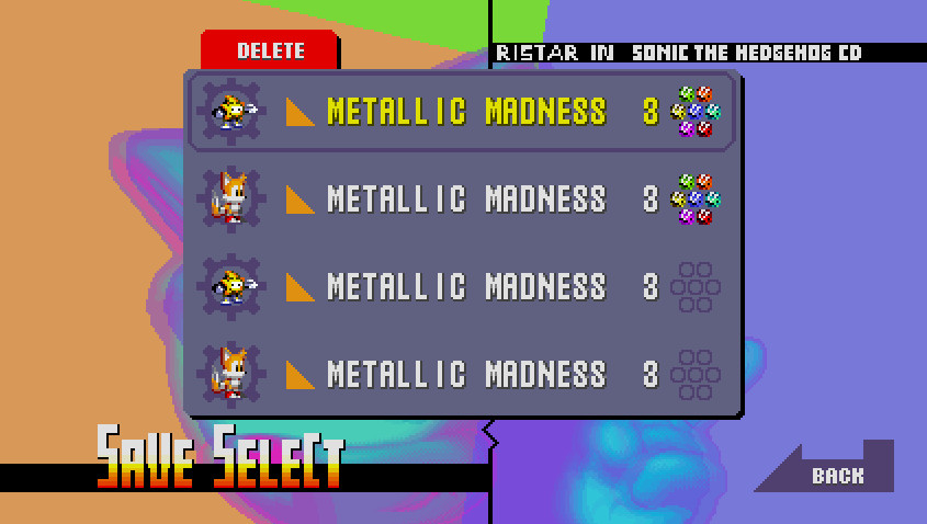 Ristar In Sonic the Hedgehog CD Mod for Sonic CD (2011) | SCD Mods