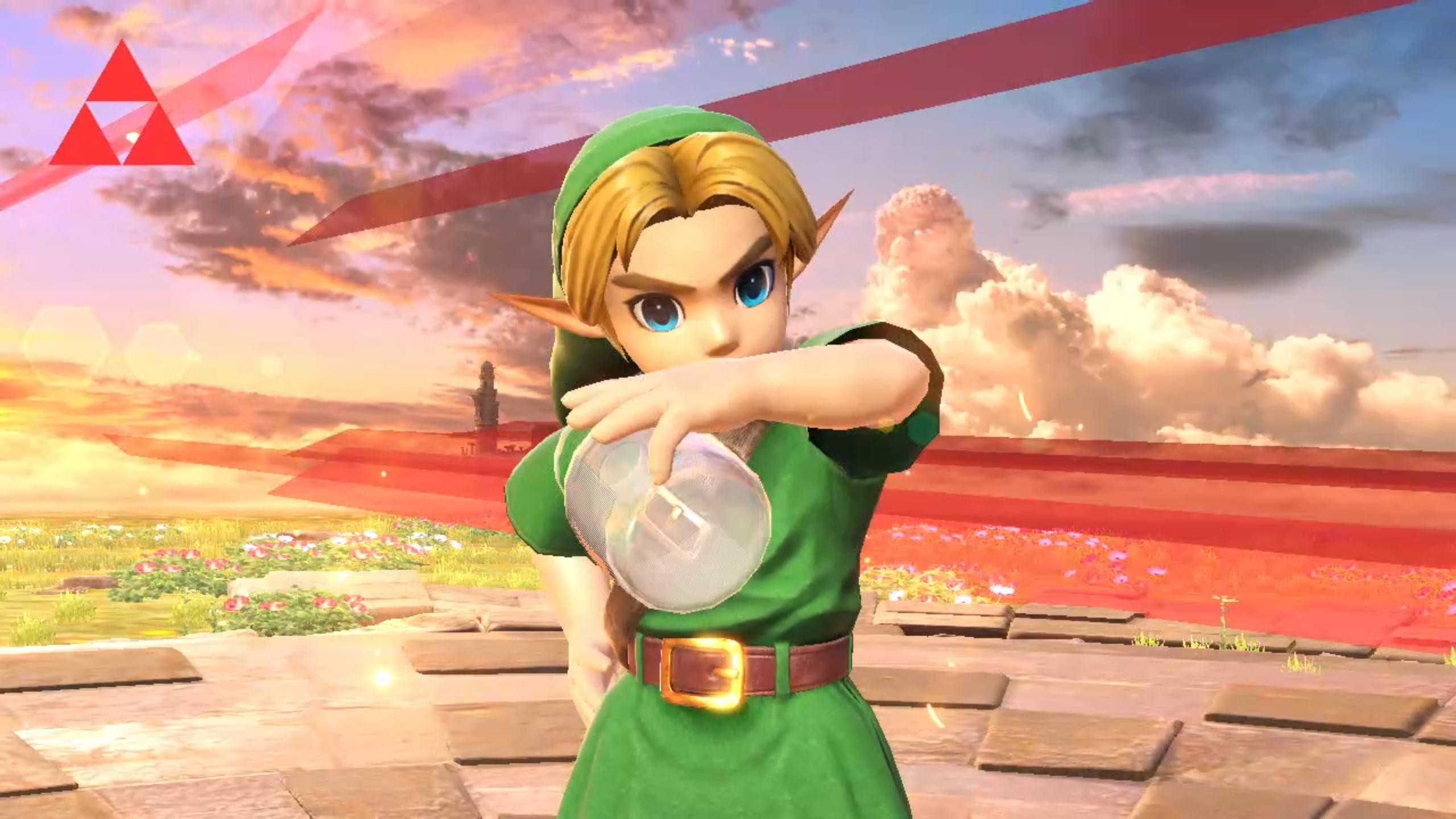 Grimace Shake - Win Animation (Young Link) Mod for Super Smash Bros ...