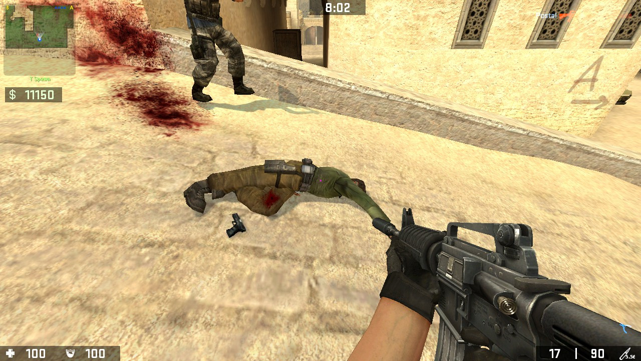 L4D2 smoker Ragdoll physics Mod for Counter-Strike: Source | CS:S Mods