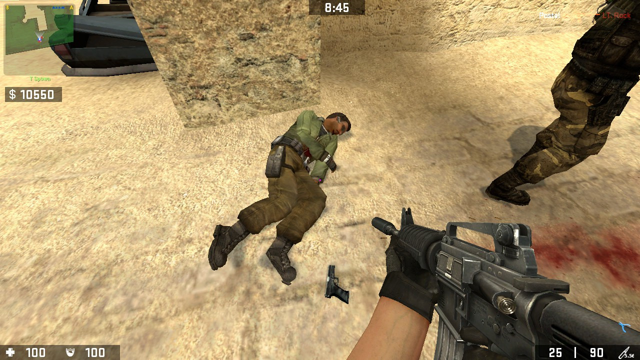 L4D2 survivor ragdoll physics Mod for Counter-Strike: Source | CS:S Mods