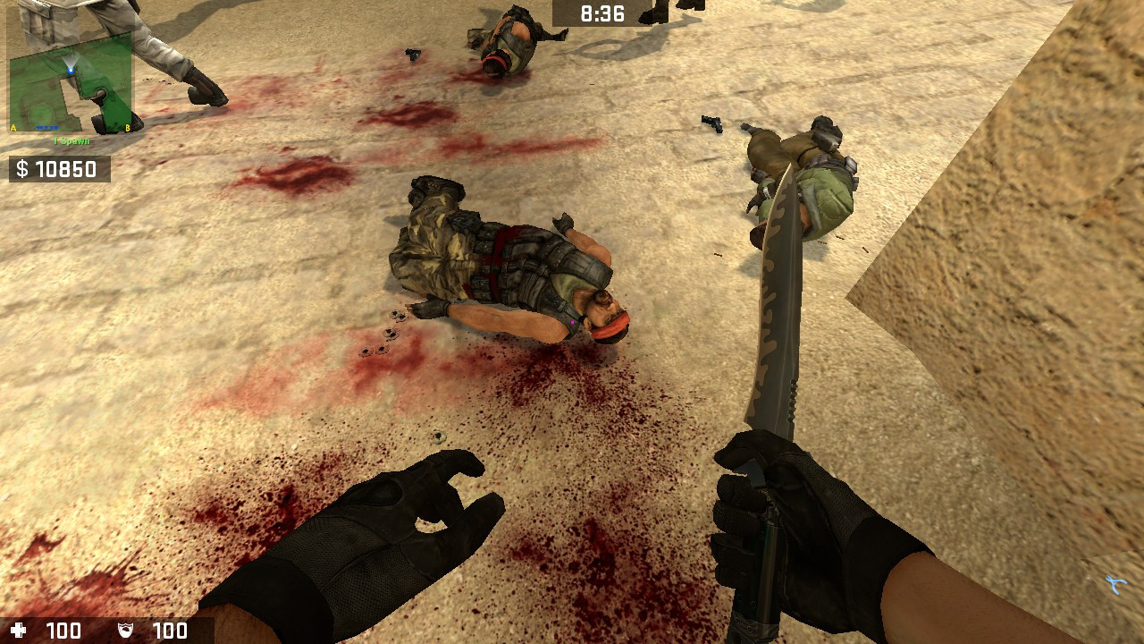 L4D2 survivor ragdoll physics Mod for Counter-Strike: Source | CS:S Mods