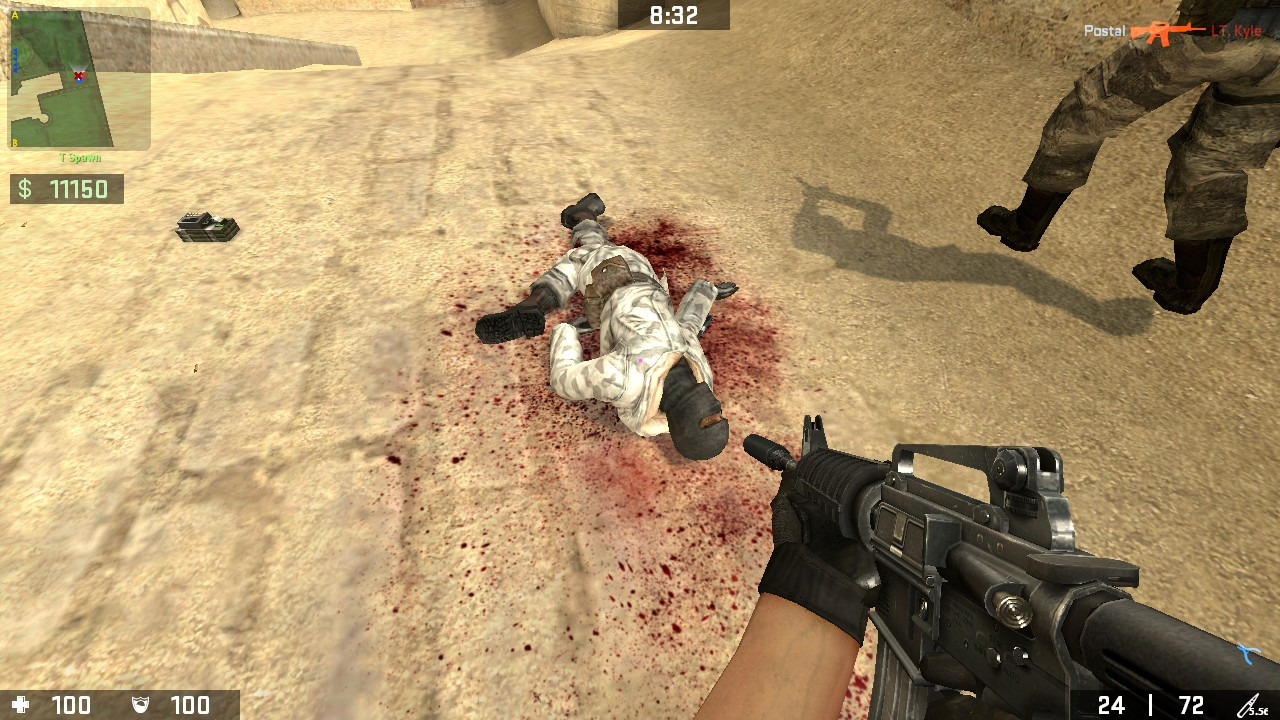 L4D2 survivor ragdoll physics Mod for Counter-Strike: Source | CS:S Mods