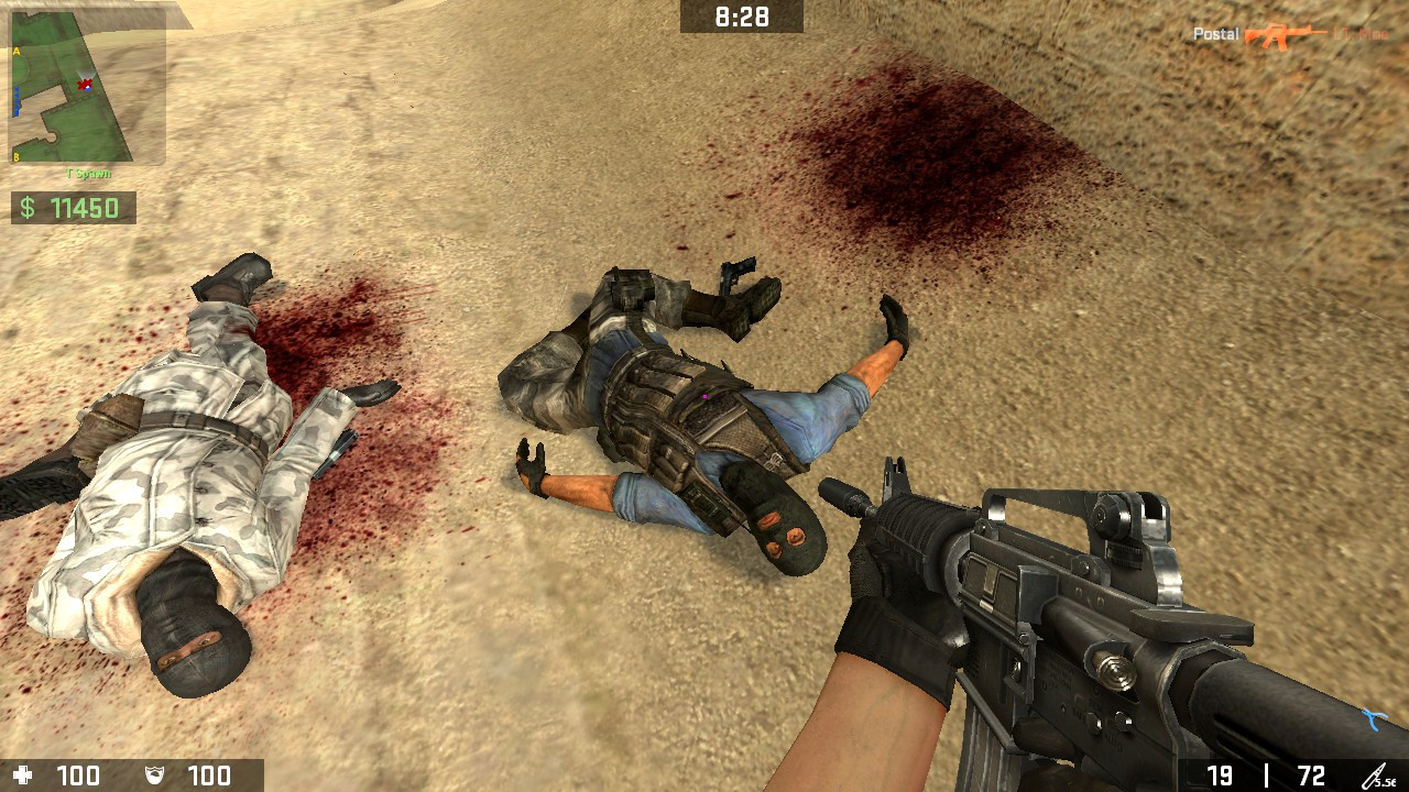 L4D2 survivor ragdoll physics Mod for Counter-Strike: Source | CS:S Mods