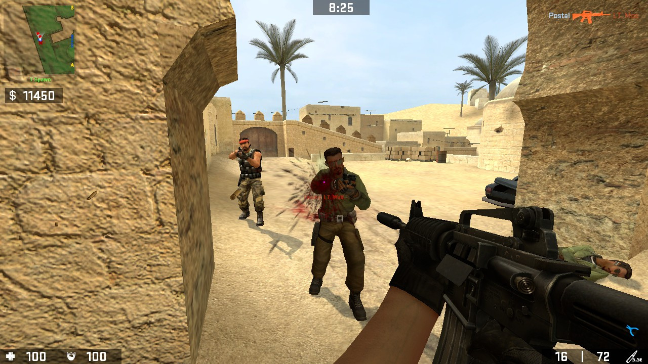 L4D2 survivor ragdoll physics Mod for Counter-Strike: Source | CS:S Mods