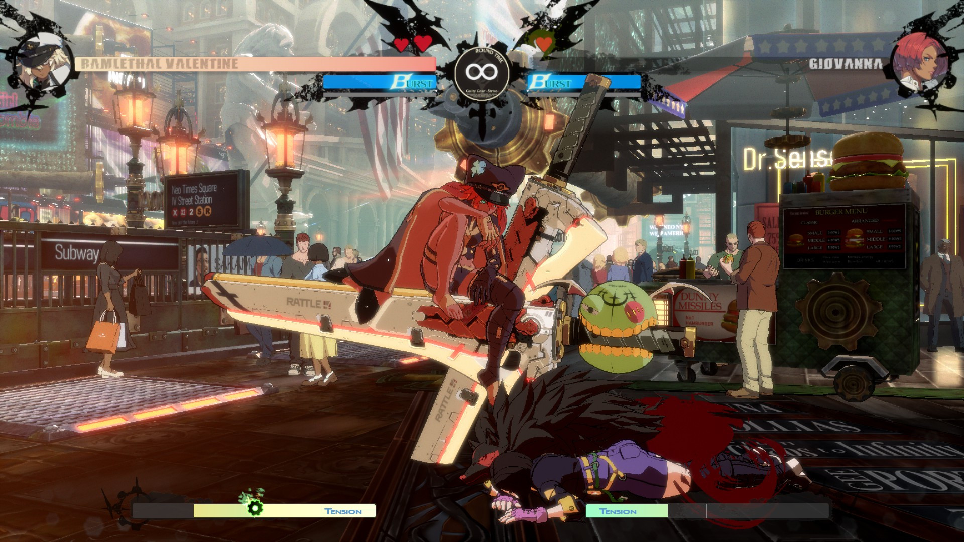 Kairo D'Navari Ramlethal Valentine Mod for GUILTY GEAR -STRIVE- | GGST Mods