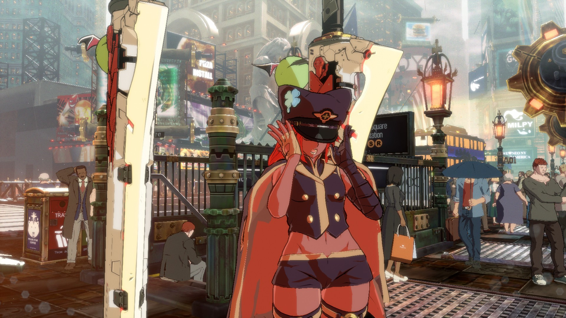 Kairo D'Navari Ramlethal Valentine Mod for GUILTY GEAR -STRIVE- | GGST Mods