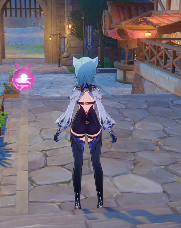 Eula with Cat ears and no cape or tie Mod for Genshin Impact | GI Mods