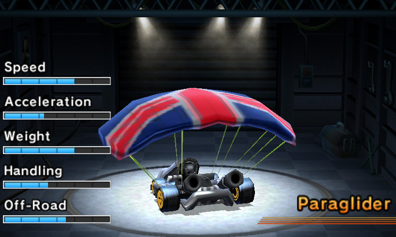 Parafoil from MKT/MK8 Mod for Mario Kart 7 | MK7 Mods