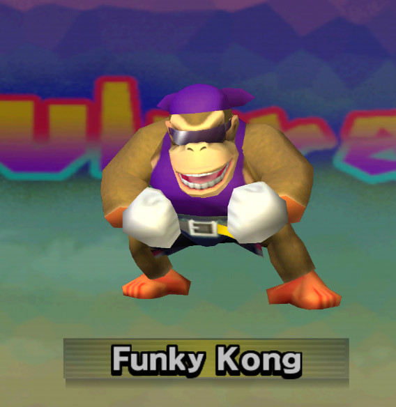 Waluigi Funky Kong Mod for Mario Kart Wii | MKWii Mods