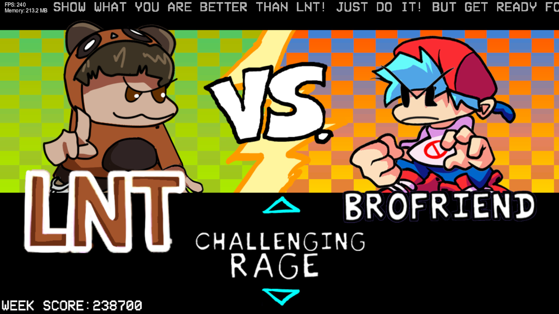 Challenging Rage (Virgin rage cover) Mod for Friday Night Funkin' | FNF ...