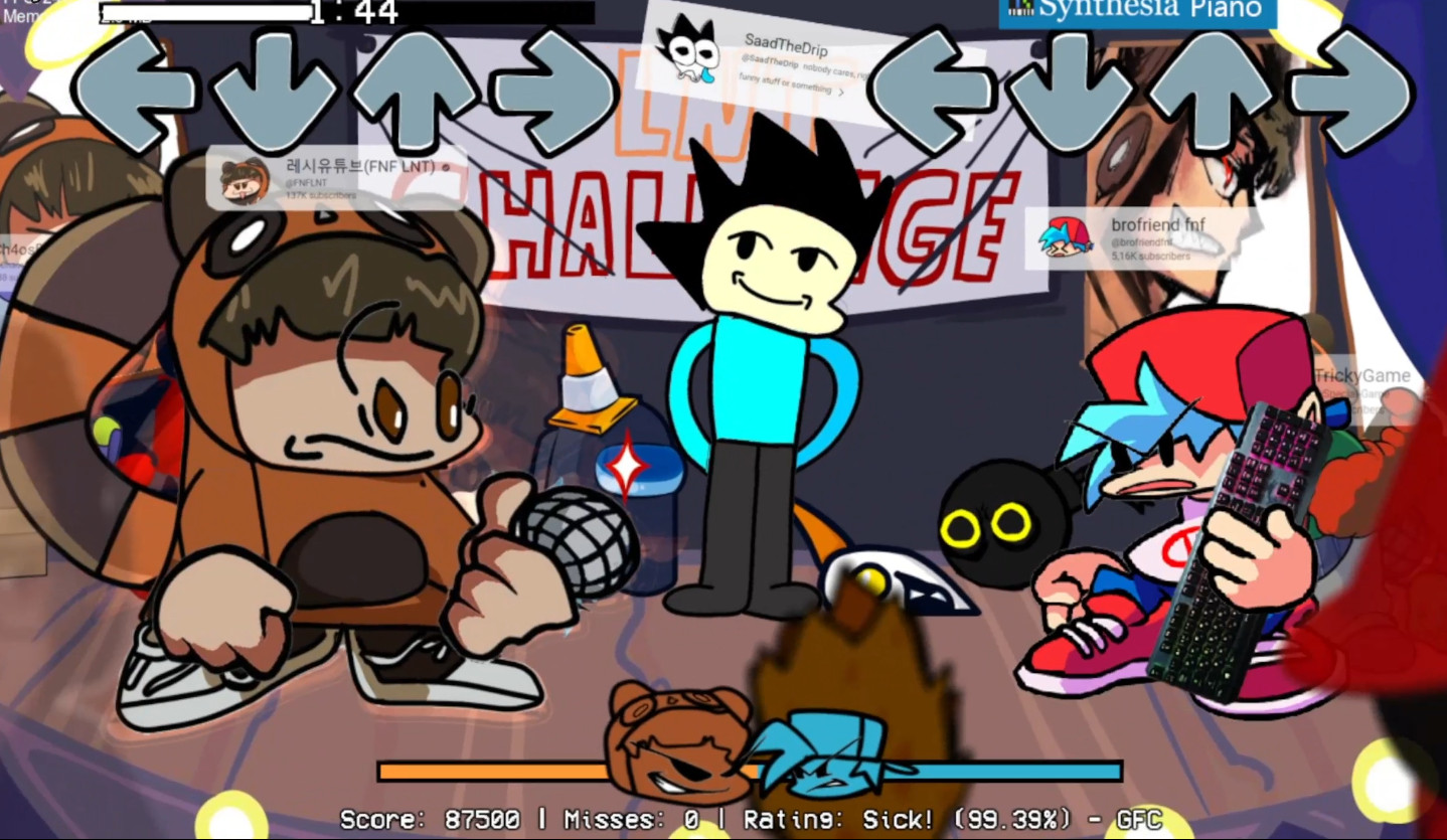 Challenging Rage (Virgin rage cover) Mod for Friday Night Funkin' | FNF ...