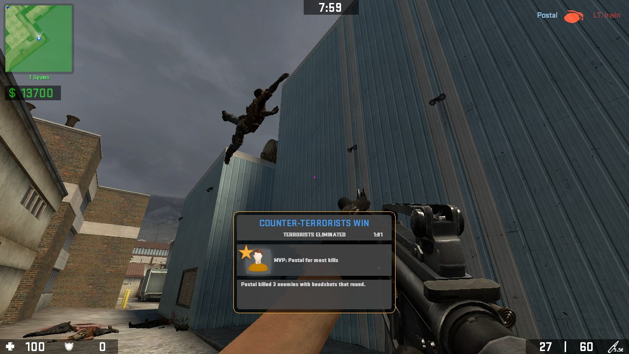 L4D1 Common Infected ragdoll But more floppier Mod for Counter-Strike ...