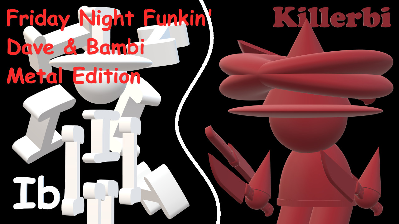 Vs. Dave & Bambi: Metal Edition (V1) Mod for Friday Night Funkin' | FNF ...