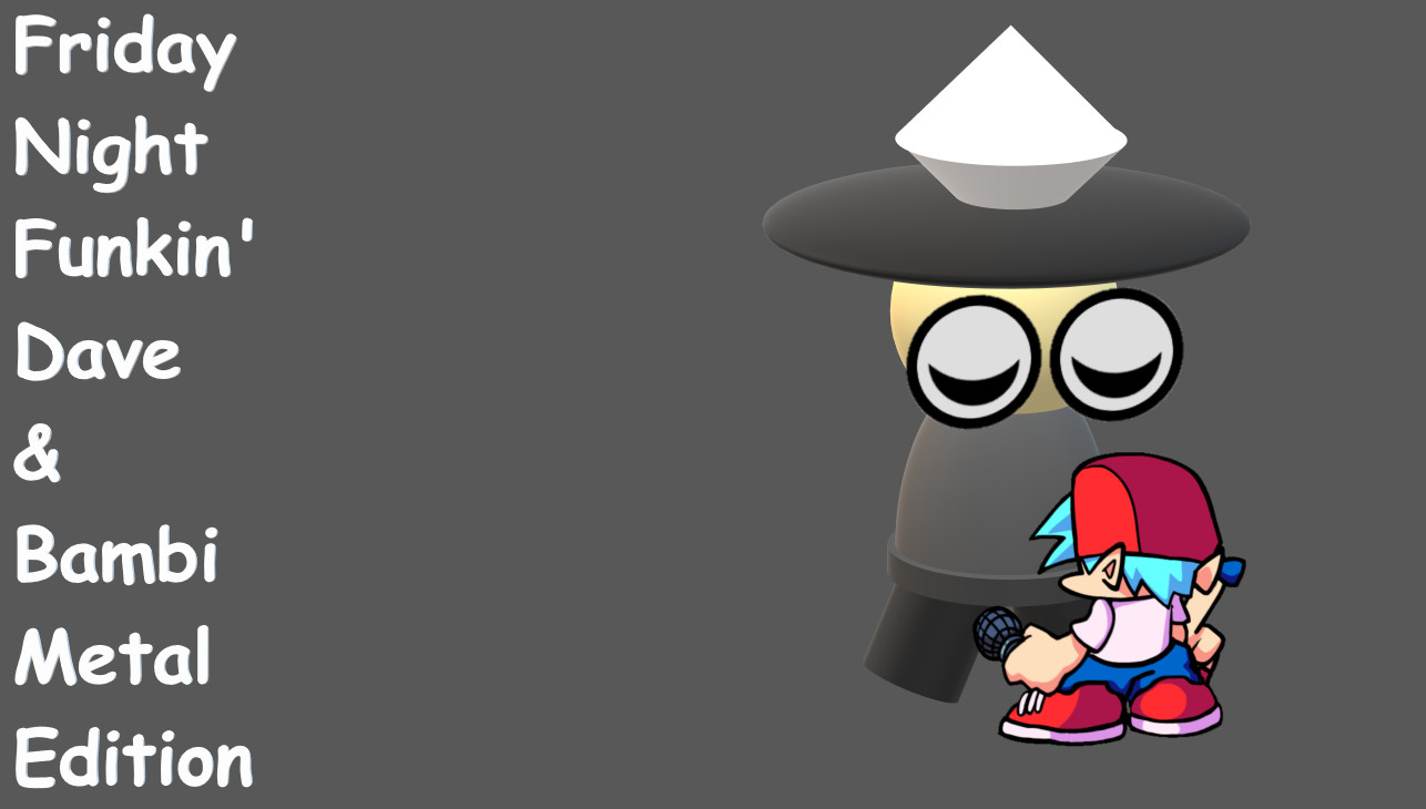 Vs. Dave & Bambi: Metal Edition (V1) Mod for Friday Night Funkin' | FNF ...