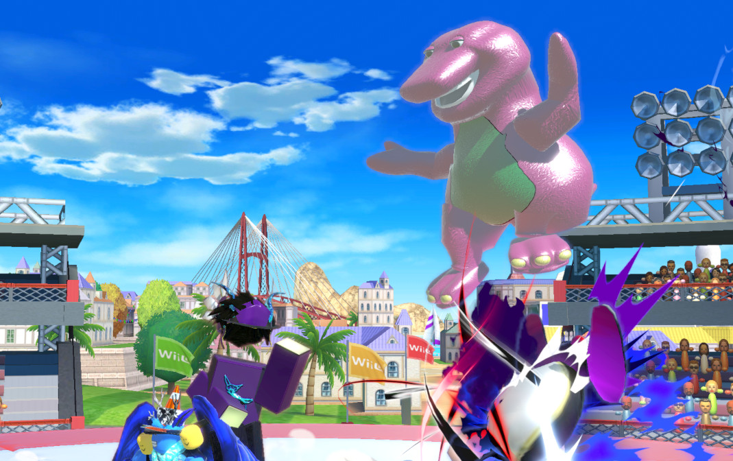 Barney The DINOSAUR Mod for Super Smash Bros. Ultimate | SSBU Mods