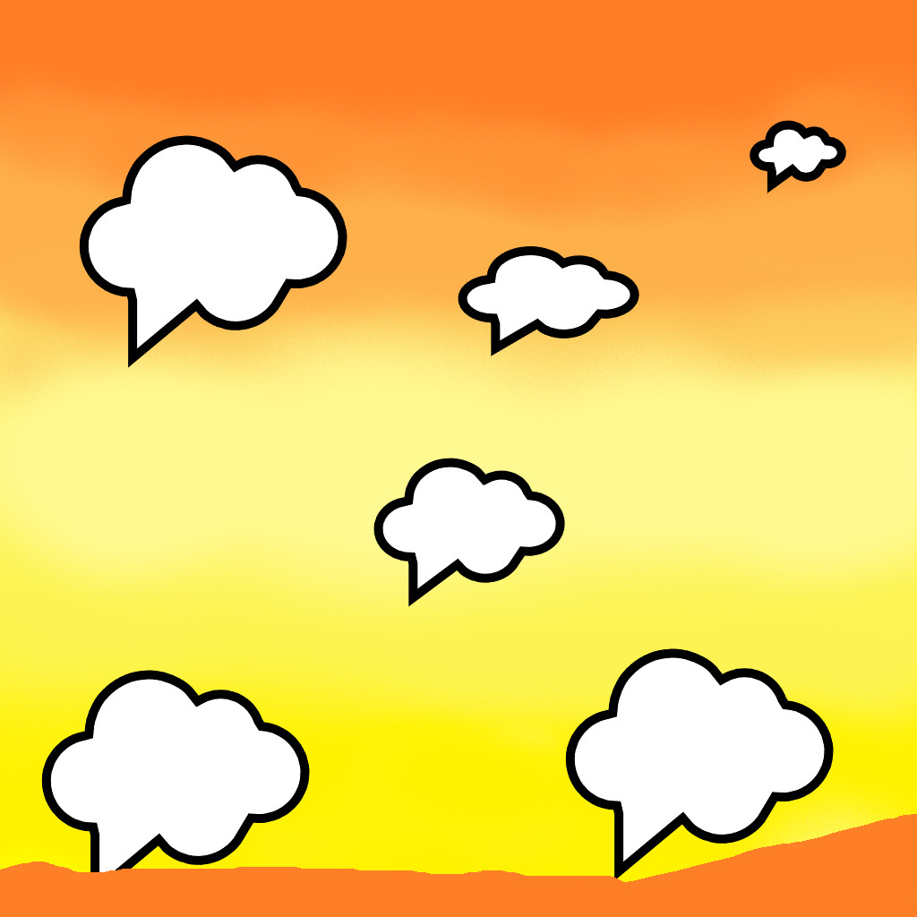 Levels Cartoon Clouds