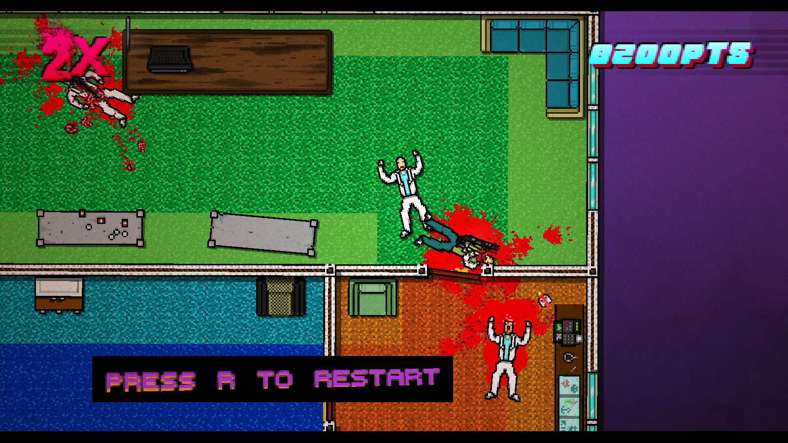 Dead House Mod for Hotline Miami 2: Wrong Number | HLM2 Mods
