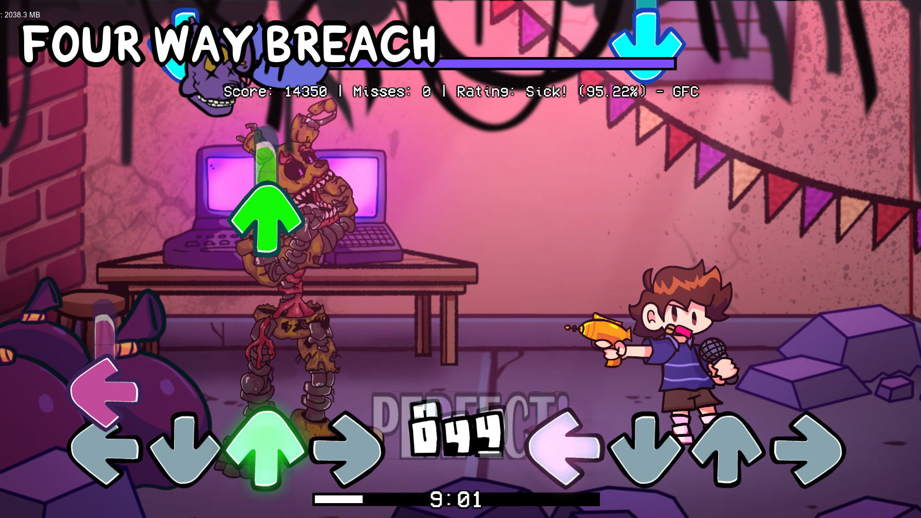 FNAF Four Way Breach (FWF cover) + EXTRAS Mod for Friday Night Funkin ...